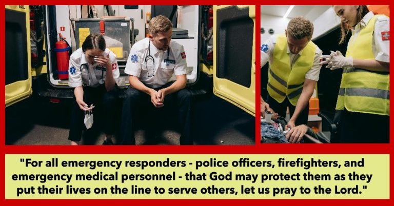 Prayers of the faithful for Emergency Services - #7 OPTIONS - Prayers ...