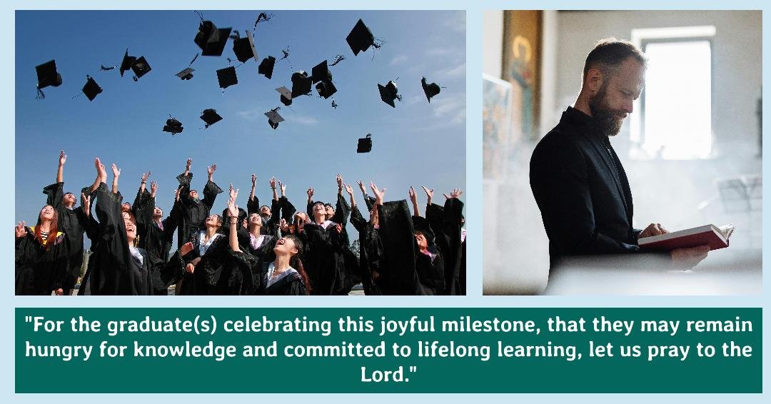 Prayers of the faithful for Graduation Mass - #7 OPTIONS - Prayers of ...