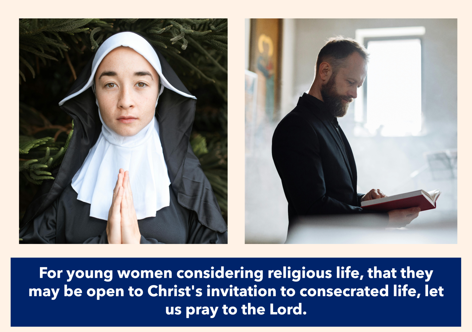 Prayers of the Faithful for Vocations - #7 Options - Prayers of the ...