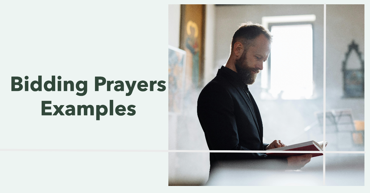 Bidding Prayers Examples - Prayers of the Faithful