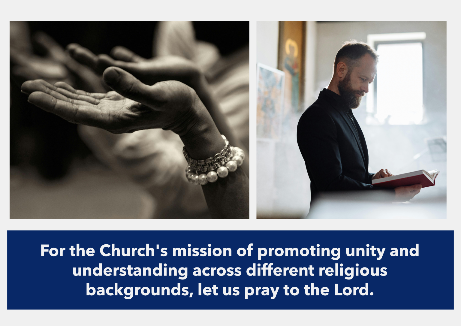 Universal Prayer for All Religions -# 6 OPTIONS - Prayers of the Faithful