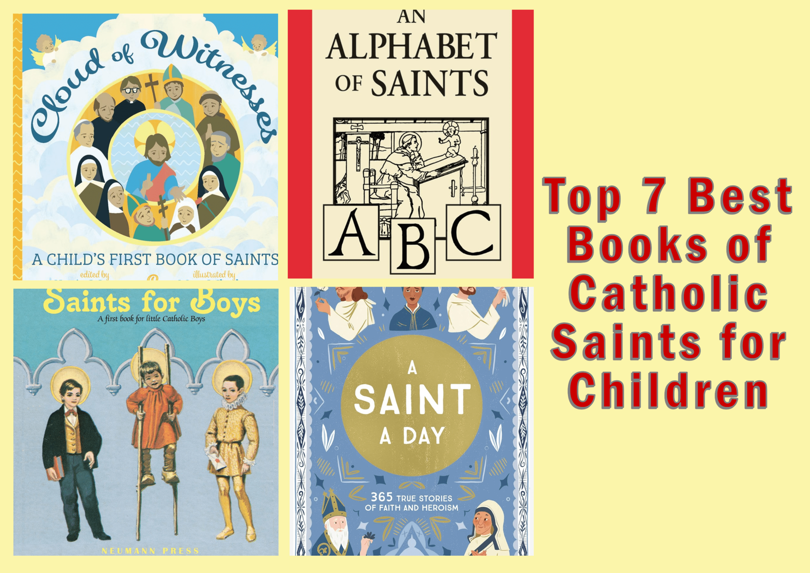 Top 7 Best Books of Catholic Saints for Children - Prayers of the Faithful